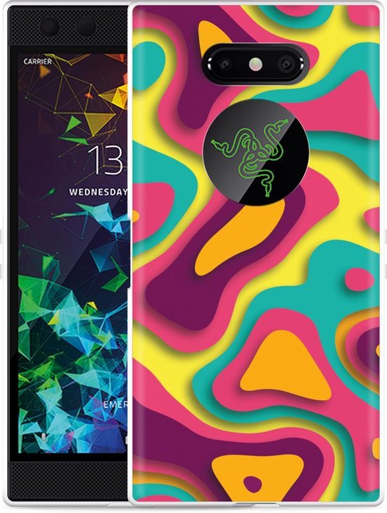 Razer Phone 2 Hoesje Retro Colors - Designed by Cazy | bol.com