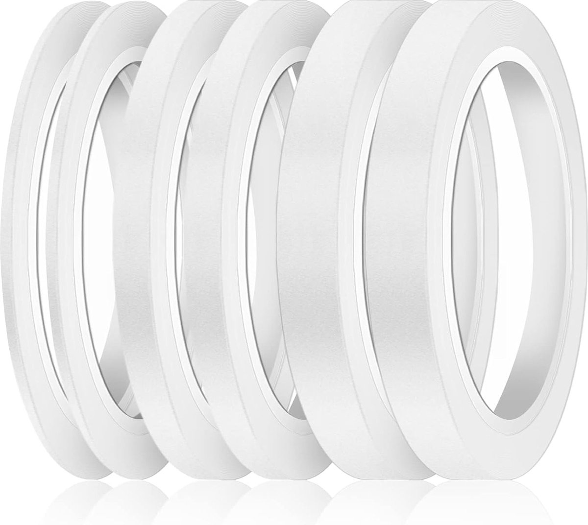 6 Rollen Fine Line Tapes, 3/6/12,6mm Brede Fijne Afplaktape Gekleurde ...