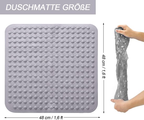 Douchemat - luxe douchemat - badkamer | bol