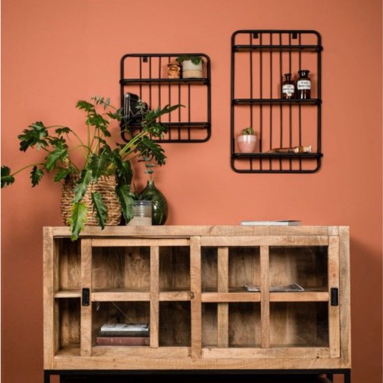 Wandrek Zwevend - Wandplank - Muurrek Decoratie - Muurplank Industrieel ...
