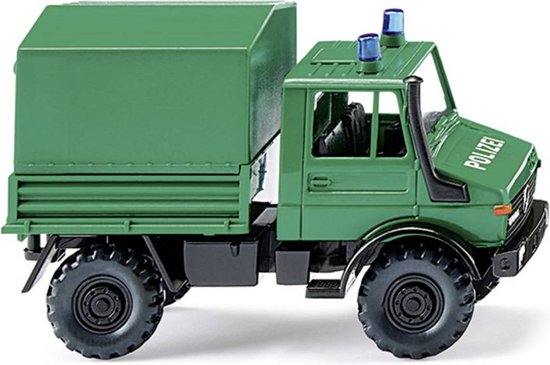 Wiking 037404 H0 Vrachtwagen Mercedes Benz Unimog U 1700 Polizei | bol