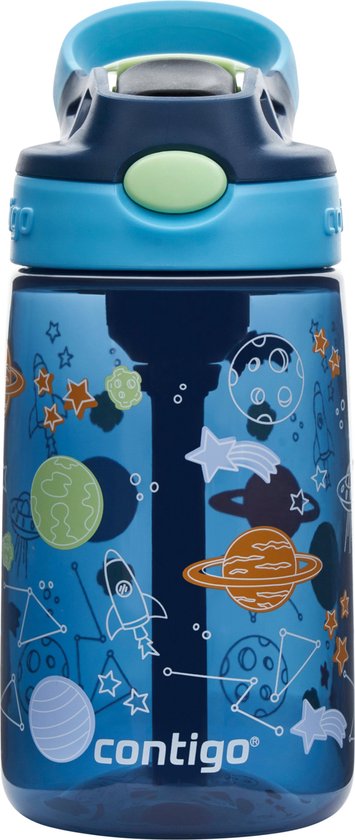 Contigo Kids' Easy-Clean AUTOSPOUT rietjeswaterfles; BPA-vrije ...