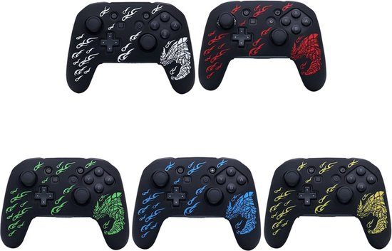 Silicone Hoes / Skin geschikt voor Nintendo Switch Pro Controller ...