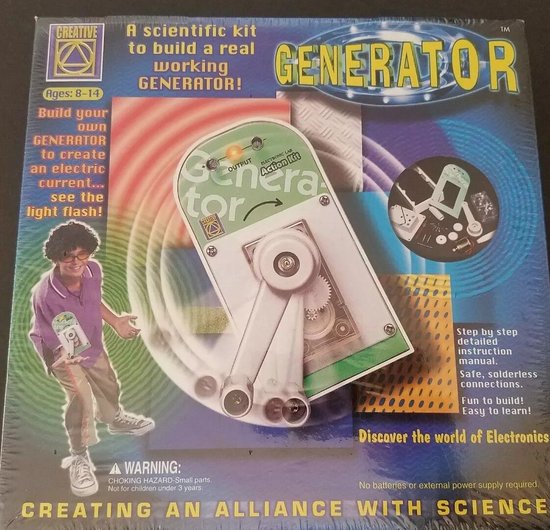 Creative 5315 Young Engineer's Working Generator Lab Kit - hobbydoos ...
