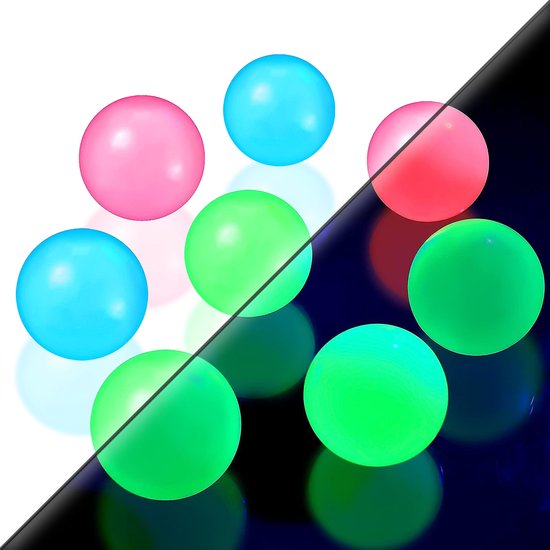 Sticky Balls - Kleefballen - Fidget Balls - Leuk Kinderspeelgoed - 4 ...