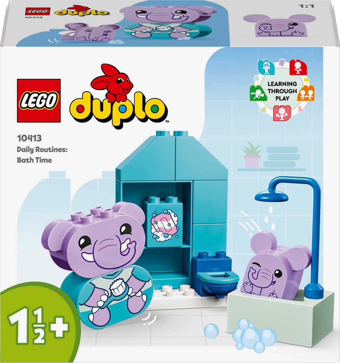 LEGO DUPLO Mijn eerste dagelijkse gewoontes in bad - 10413 | bol