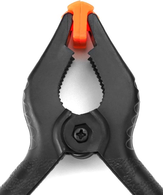 12 stuks robuuste klemklemmen, 4,5 inch, 11,5 cm, nylon veerklem voor ...