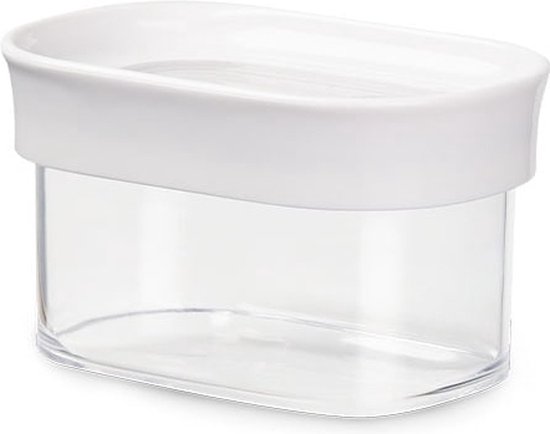 EMSA Optima Rechthoekig Container 0,18 l Transparant, Wit 1 stuk(s) | bol