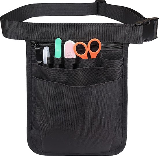 Verpleegkundige riemtas voor dames, organizer met verstelbare riem met ... Verpleegkundige riemtas voor dames, organizer met verstelbare riem met ...