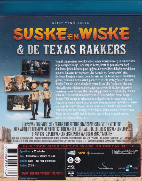 Suske&Wiske Blu-R Vl (Blu-ray) | Dvd's | bol