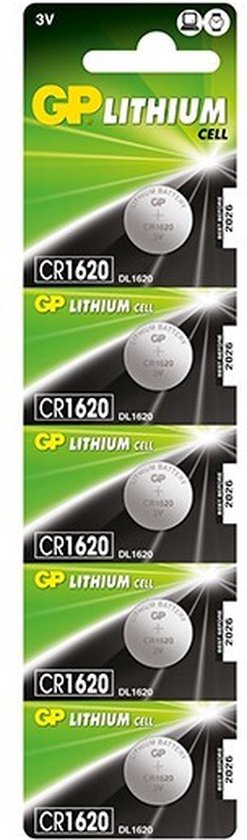 GP Lithium CR1616 - blister 5 | bol