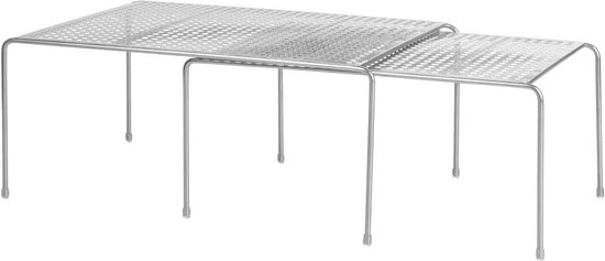 Plankinzet voor keukenkast - verstelbare metalen aflegplank voor meer ...