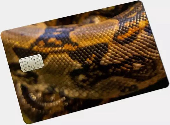 Pinpas Sticker Dierenhuid Python Slang - Kleine Chip | bol