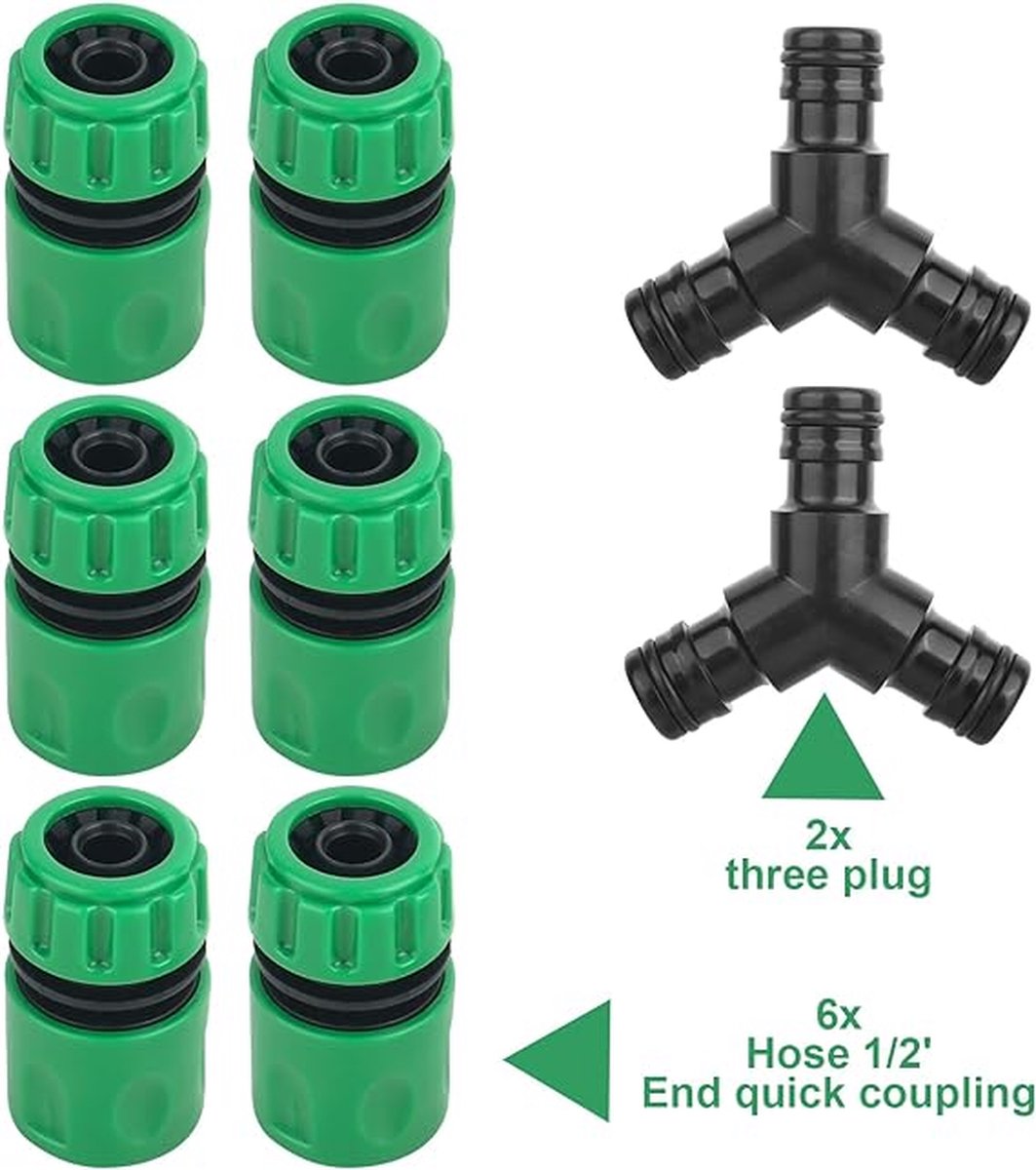 slangkoppeling set / Verdeler Slangkoppeling - HOOGWAARDIGE MATERIALEN ...