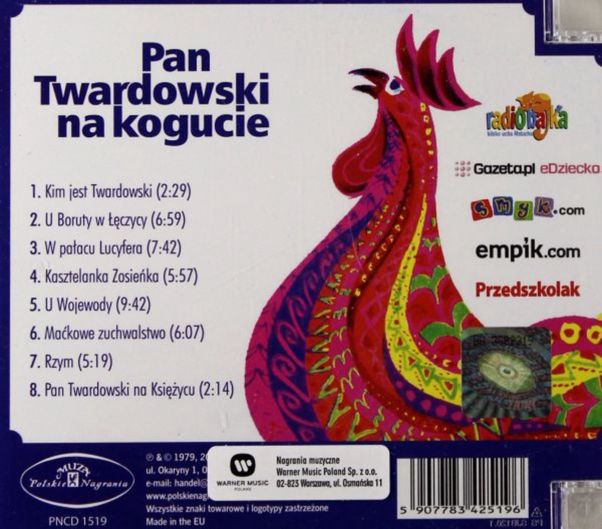 Pan Twardowski Na Kogucie - Bajka Muzyczna, Jan Kobuszewski | CD (album ...