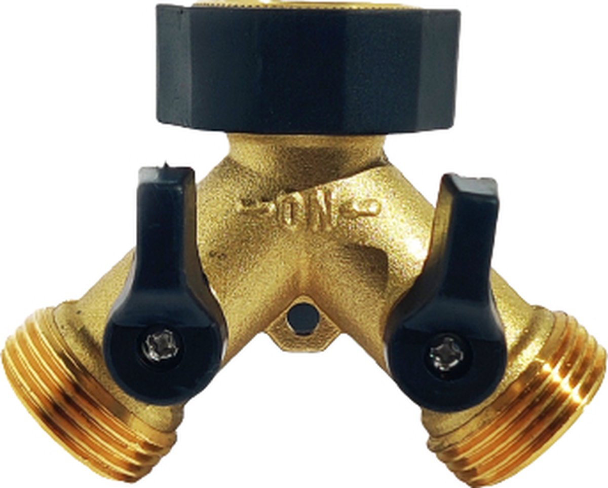 DIVERZA Y Stuk kraan splitter – Aanvoer y stuk voor wasmachine - Waterverdeler -... | bol.com