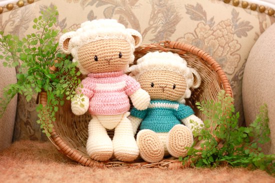 Bobi craft The Lively Barbra - Knuffel schaap 22,5cm | bol