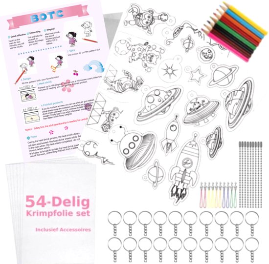 BOTC Krimpfolie set - Krimpie Dinkie Pakket - Knutselen Krimpie Dimpie ...