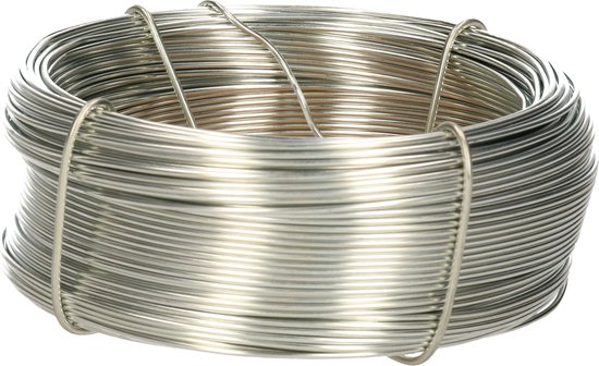 Amig IJzerdraad - 1x rol - 1,1 mm x 50 m - verzinkt staal - binddraad | bol