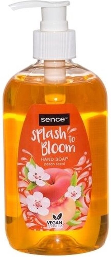 Sence Splash To Bloom Handzeep Perzik 500 ml - Voordeelverpakking 18 ...