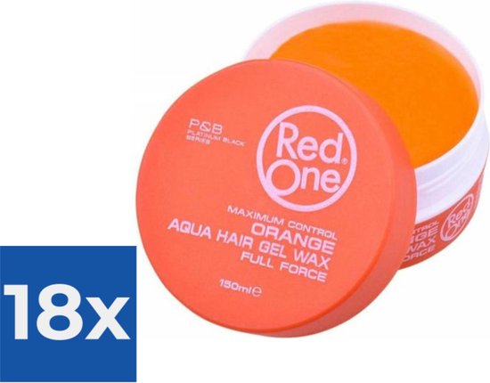 Redone Haarwax Hairwax - Aqua Orange 150ml - Voordeelverpakking 18 ...