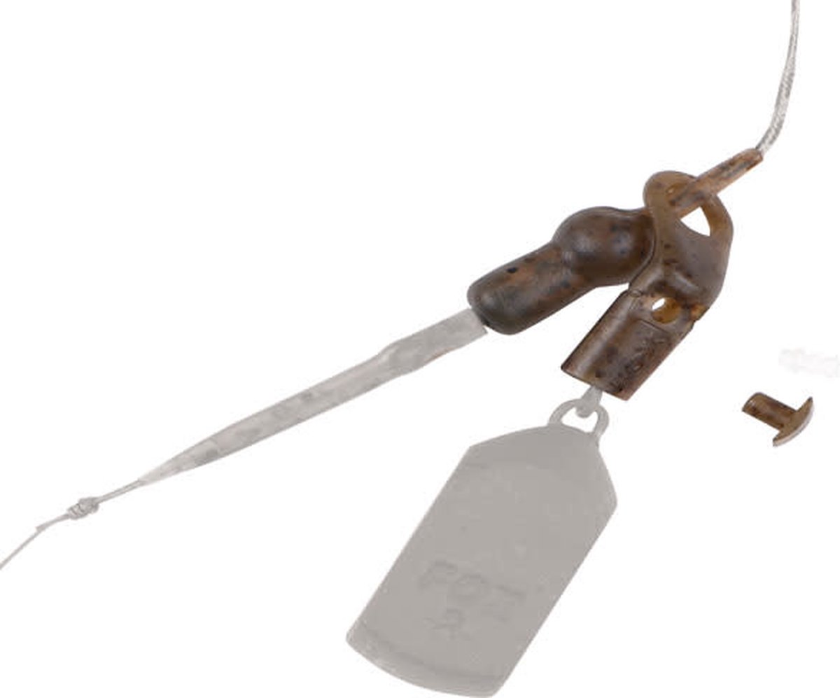 Camo Angled Drop Off Run Rig Kit X6 Edges Fox | bol