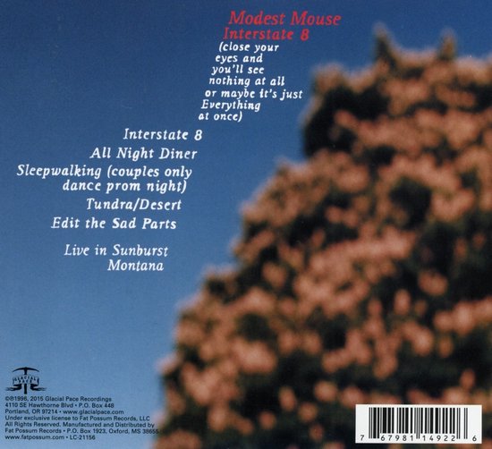 Modest Mouse - Interstate 8 (CD), Modest Mouse | Muziek | bol