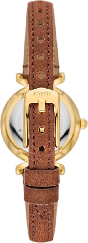 Fossil CARLIE ES5297 Dames Horloge 28 mm - Bruin | bol