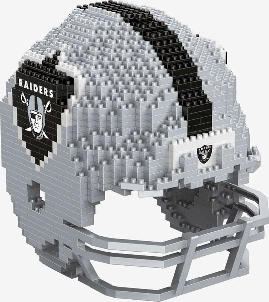 FOCO 3D BRXLZ Replica Helmet Team Las Vegas Raiders | bol