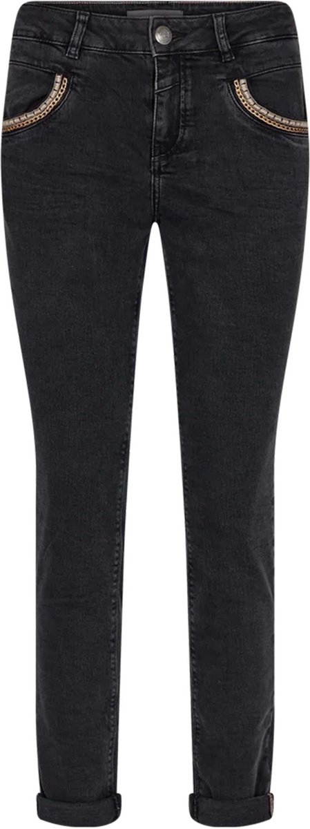 Mos Mosh Jeans Grijs Katoen maat 28 Naomi slim fit grijs | bol