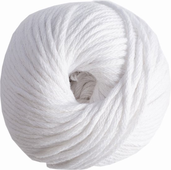 DMC Natura XL katoen - 001 wit | bol