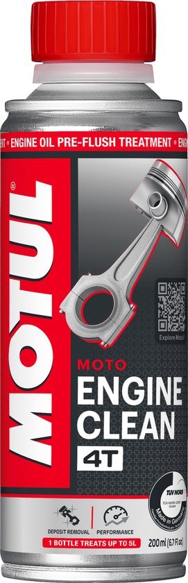 Motul Engine Oil Pre-Flush Treatment - 200Ml | bol