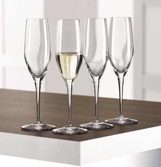 Spiegelau - Champagneflute 'Authentis' - 190 ml - set 4 stuks | bol