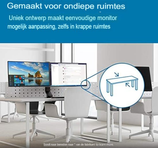 Gratyfied- Monitor Arm 2 Schermen- Monitor Arm 2 Screens- Laptop Arm ...