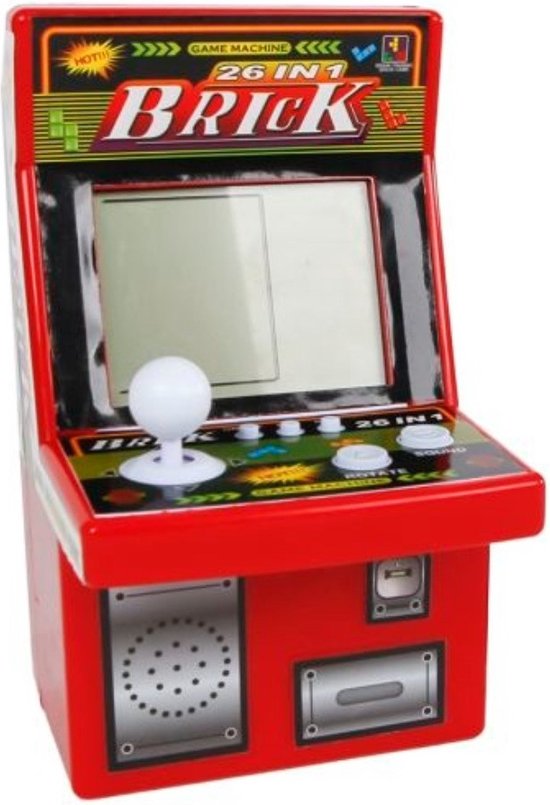 Brickgame retro 26 spellen - rood | Games | bol