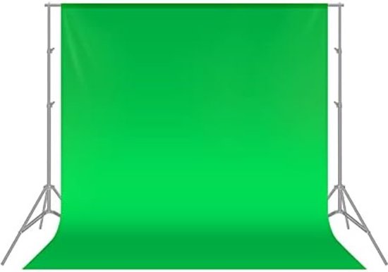Achtergrondsysteem - Green Screen Doek - Green Screen Studio - Groen | bol