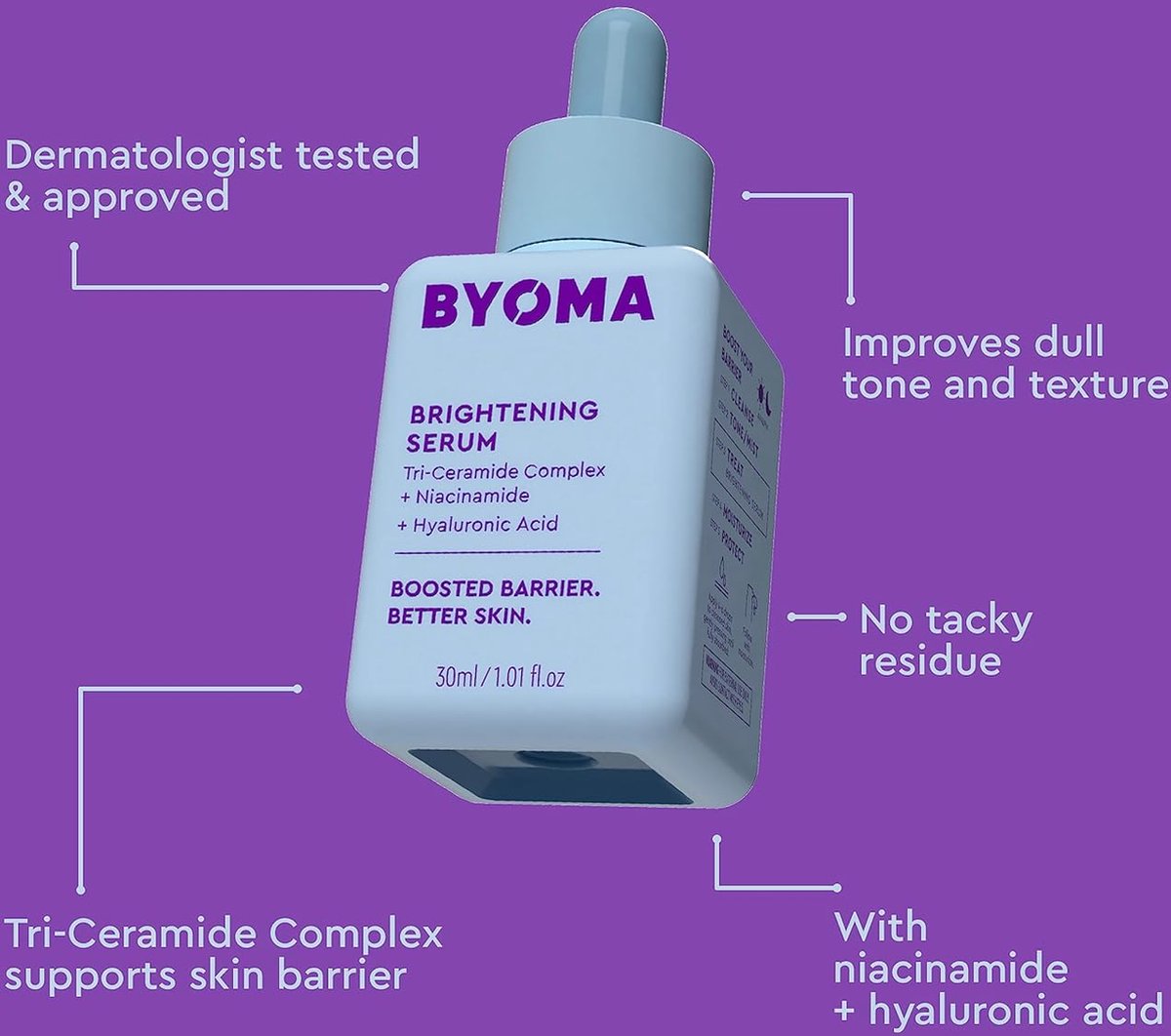 BYOMA Brightening Serum - REFILL - 30ml | bol