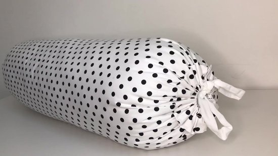Gustiana® Losse Sloop/Hoes voor Rolkussen - Guling - Sluimerrol - L85 x ...