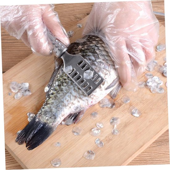 Waledano® Vis Schaal Remover - Vissenhuidschraapborstel - Dunschiller ...
