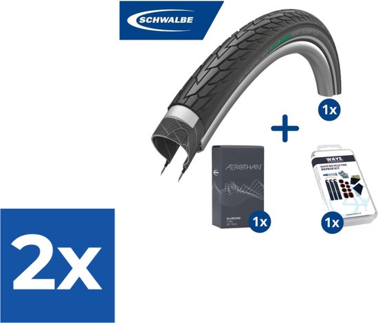 Fietsband - Schwalbe - Buiten- & binnenband - Road Cruiser Plus & SV17E - 28 inch x... | bol