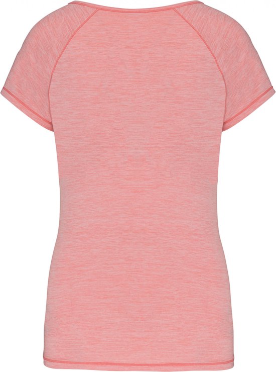 PROACT® Ecologisch dames sport T-shirt PA4020 - Marl Pink - M | bol