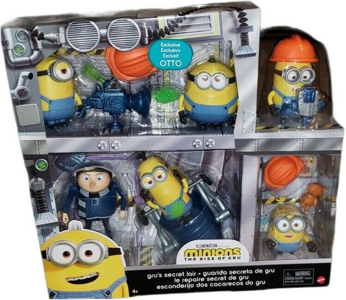 Minions - The Rise Of Gru Gru's Secret Lair Set - Exclusive OTTO ...