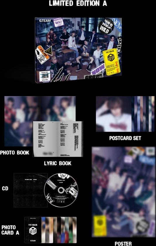 Team - First Howling : Now (CD | Merchandise) (Limited Edition A), Team ...