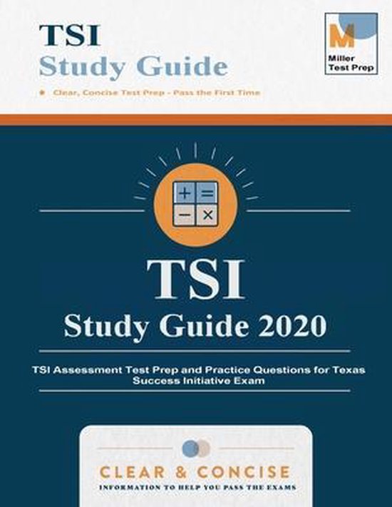 TSI Study Guide | 9781950159376 | Miller Test Prep | Boeken | bol