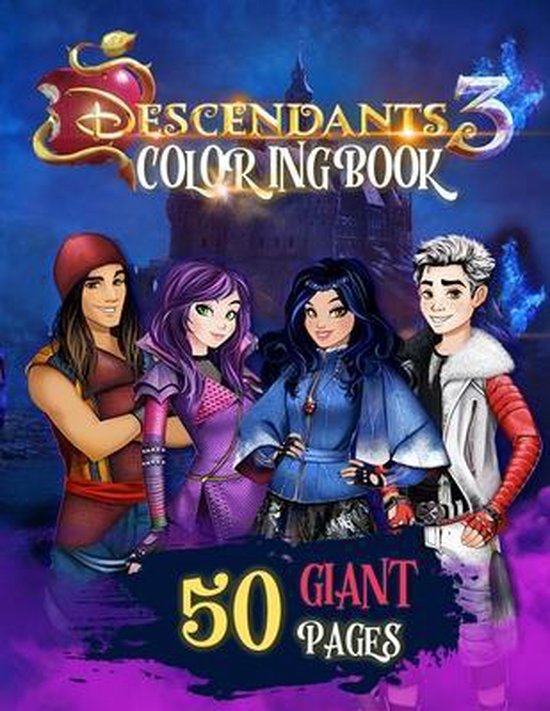 Descendants 3 Coloring Book, Anna Lawrence | 9798648536616 | Boeken | bol