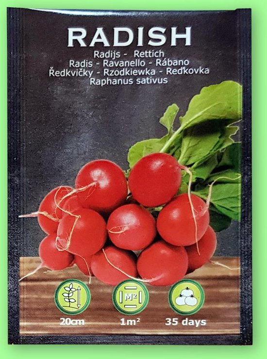 Radijs zaden (Radish) | bol.com