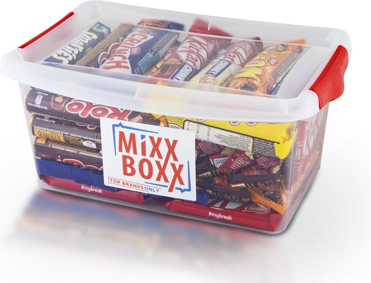 Nestlé chocoladerepen mix - 48 stuks - Voordeelpak - Lion, Rolo ...