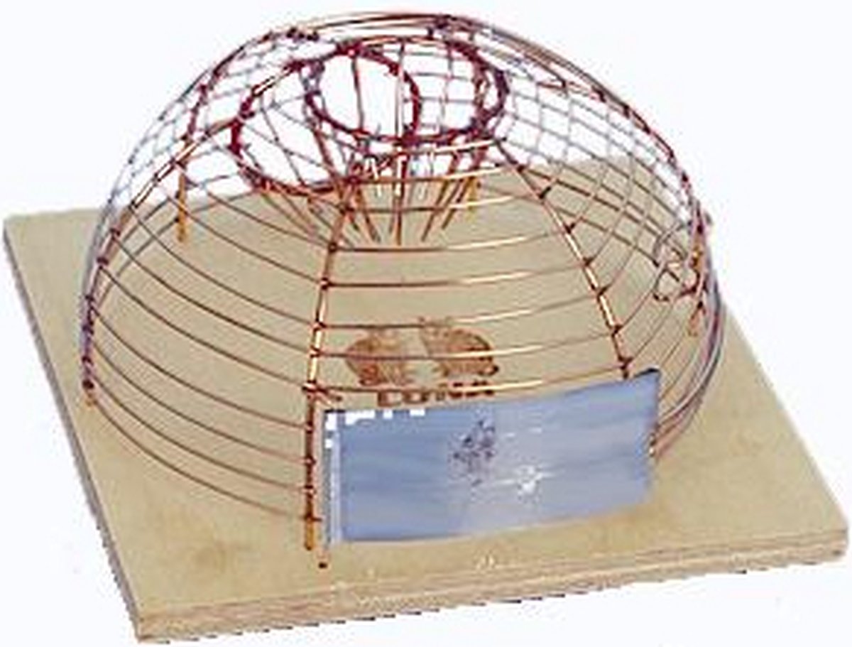 Luna Muizenval – Geen dode muizen – Muizenvanger – Houtenkorf – Rond | bol