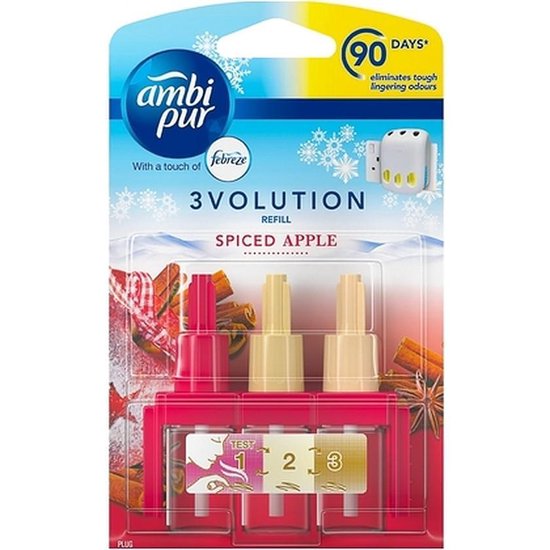 Ambi Pur 3volution – Electric Refill Spiced Apple - 6 stuks | bol