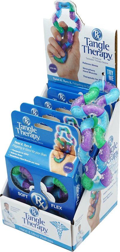 Tangle Therapy - DISPLAY 4 STUKS + GRATIS SAMPLE | bol.com